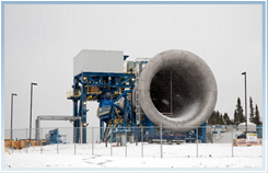 Contact MDS AeroTest Turbine Ice Testing Facility, Alberta